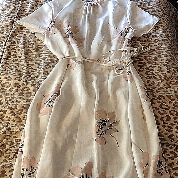 mmc | Dresses | Maxi Sheer Wrap Dress | Poshmark